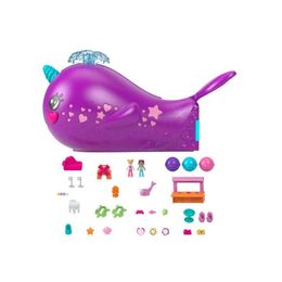 Mattel Polly Pocket Sparkle Cove Adventure Narwhal Adventurer