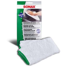 Sonax 4168000 MicrofaserTuch für Polster und Leder, 40x40 cm groß, 1 Stück