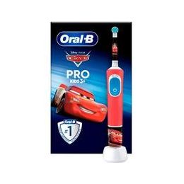 Braun Oral-B Vitality Pro 103 Kids Cars, Elektrische Zahnbürste rot/weiß Stufen: 2 Stufen