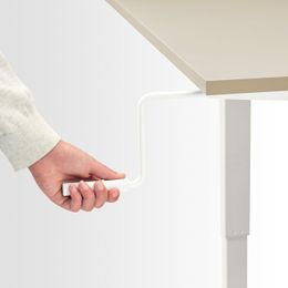 IKEA TROTTEN Schreibtisch sitz/steh