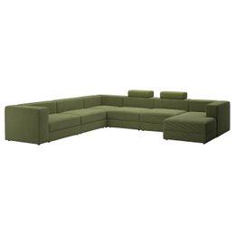 IKEA JÄTTEBO Sofa, U-Form/7-sitzig