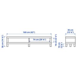 IKEA LACK TV-Bank