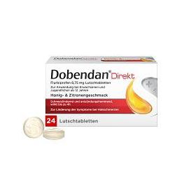 Dobendan&reg; Direkt Halstabletten - Bei starken Halsschmerzen und Schluckbeschwerden 24 St