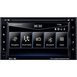 ESX VN630W Navigationsgerät, Festeinbau Europa Bluetooth®-Freisprecheinrichtung, Integriertes Navigationssystem