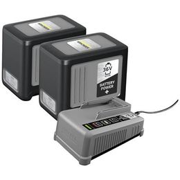 Kärcher Professional Starter Kit Battery Power+ 36/60 2.445-071.0 Werkzeug-Akku und Ladegerät 36 V 6.0 Ah Li-Ion