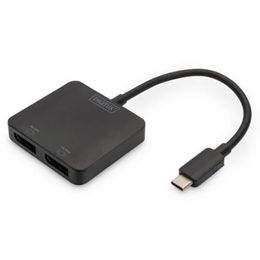 Digitus - 2-Port MST Video Hub (USB-C -> 2x DisplayPort)