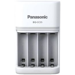 Panasonic Smart & Quick BQ-CC55 Akkupack-Ladegerät NiMH Micro (AAA), Mignon (AA)