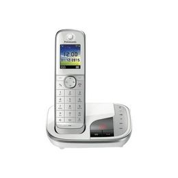 Panasonic KX-TGJ320GW - Schnurlostelefon - Anrufbeantworter mit Rufnummernanzeige