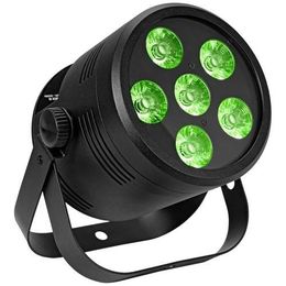 Eurolite Silent Par 6 QCL Floor LED-PAR-Scheinwerfer Anzahl LEDs (Details): 8 8 W Schwarz