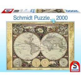Schmidt Spiele Historische Weltkarte (Puzzle)