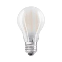 LEDVANCE Smartes LED-Filament WiFi, Glühbirne, 7.5W ersetzt 75W, E27, Warmweiß, matt