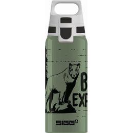 Sigg BRAVE MOUNTAIN 0.6 L Trinkflasche ALU mit WMB ONE TOP, BPA frei, Auslaufs