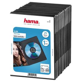Hama "DVD-Leerhülle Slim 25", schwarz, Leerhülle