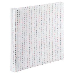Hama Jumbo-Album "Graphic", 30x30 cm, 80 weiße Seiten, Stripes