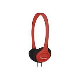 Koss KPH7 - Kopfhörer - On-Ear - kabelgebunden - 3,5 mm Stecker - Rot