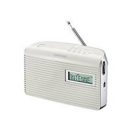 Grundig Music 7000 DAB+ - Tragbares DAB-Radio - White Silver