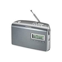 Grundig Music 7000 DAB+ - Tragbares DAB-Radio - silbergrau