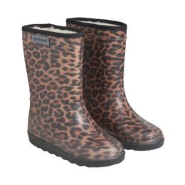 EN FANT - Thermo-Gummistiefel WILD LEO in schwarz/braun, Gr.40