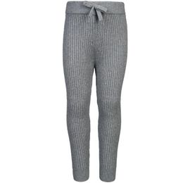 Mayoral - Strick-Leggings BOW in grau, Gr.140