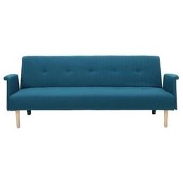 Miliboo Design-Sofa verstellbar Blau OSCAR