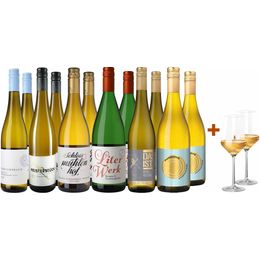 Wirwinzer Select Großes Weißwein-Paket + 2 Gratis Zwiesel Pure Gläser