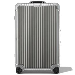 Rimowa Original Check-In L Twist Koffer in Silber und Schwarz - - 79x51x27.5