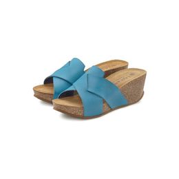 Lascana Pantolette blau Gr. 39 für Damen