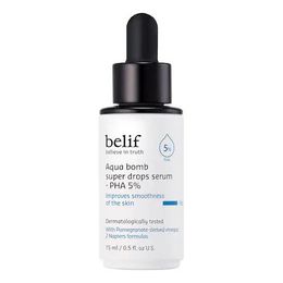 Belif - Aqua Bomb Super Drops - Pha 5 % - aqua Bomb Serum Pha 5% 15ml