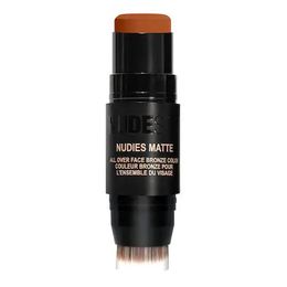 Nudestix - Nudies Matte Bronzer - Contouring-stick Mit Doppelspitze - Nudestix Matte Terraco Face Tan-