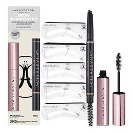 Anastasia Beverly Hills - Brow Beginners - Augenbrauen-make-up-set - kits Brow Beginners Medium Brown