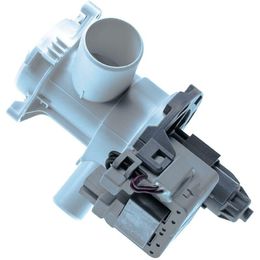 Ablaufpumpe Ersatz für Beko WM13W024V2H für Waschmaschine - Mit Pumpendeckel Nr. 53 - vhbw
