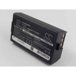 Akku kompatibel mit Brother P-Touch PT-H500LI, PT-H75 Drucker Kopierer Scanner Etiketten-Drucker (3300mAh, 7,4V, Li-Ion) - vhbw