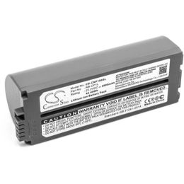 Akku kompatibel mit Canon Selphy CP-600, CP-710, CP-720, CP-520 Drucker Kopierer Scanner Etiketten-Drucker (2000 mAh, 22,2 v, Li-Ion) - vhbw