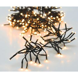 Spetebo - Büschel Lichterkette extra warmweiß 8,5 m - 1152 led - Weihnachtsbaum Christbaum Deko Beleuchtung