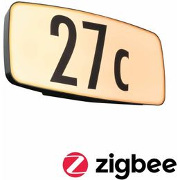 Paulmann 945.07 Smart Home Zigbee led Hausnummernleuchten Sheera mit Bewegungsmelder und Dämmerungssensor Tunable Warm IP44 276x73mm Tunable Warm 6,5W 430lm