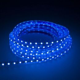 TRADESHOP Leuchtstreifen SMD2835 60 LED/Meter led Strip Stripe Lichtleiste Lichterkette Lichtband Lichtstreifen / Blau, 5m