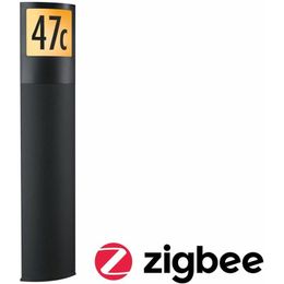 Paulmann 945.15 Smart Home Zigbee LED Pollerleuchte Padea mit Bewegungsmelder und Dämmerungssensor Tunable Warm IP44 847mm Tunable Warm 8,5W 700lm