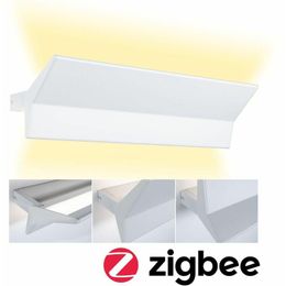 795.12 led Wandleuchte Stine Smart Home Zigbee Tunable White 1.400lm / 410lm 230V 13W dimmbar Weiß matt - Paulmann