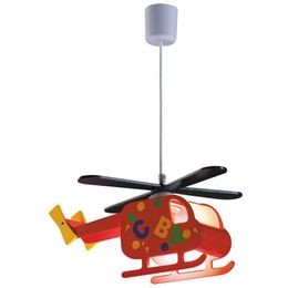 Rabalux - 4717 Kinderzimmer Pendelleuchte Helicopter aus Kunststoff bunt B:36cm H:95cm