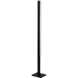 Eglo - 98498 led Stehleuchte spadafora schwarz klar, weiß L:8cm H:159,5cm