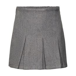 Vero Moda GIRL - Skort VMAUDREY in dark grey melange, Gr.116