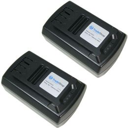 TRADESHOP 2x Trade-shop Premium Li-Ion Akku 36V / 3000mAh / 108Wh für Güde 95540 95650 95545 95655 95680 95660 95665 ersetzt Güde 95526 95543