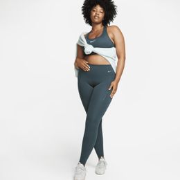 Nike Universa Leggings in voller Länge mit Taschen, mittlerem Halt und mittelhohem Bund für Damen - Grün