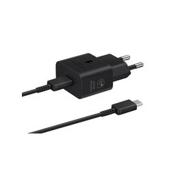 Samsung 25W USB-C GaN Power Adapter(Incl. cable) - Black