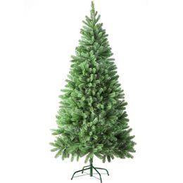 TecTake Weihnachtsbaum künstlich mit Metallständer Spritzguss - 180 cm