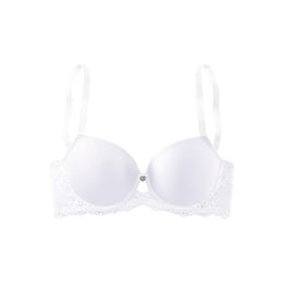 Lascana Schalen-BH Damen Gr&ouml;&szlig;e 75 wei&szlig;