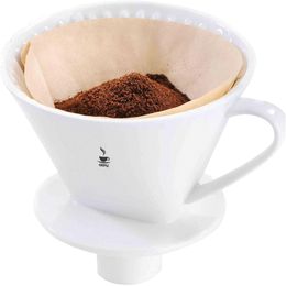 Gefu® Kaffee-Filter "Sandro", Gr. 4, Porzellan, weiß