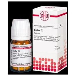 DHU-Arzneimittel SULFUR D 3 Tabletten