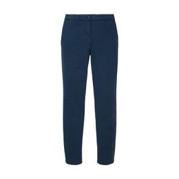 Tom Tailor Damen Chino Hose, blau, Uni, Gr. 44/32