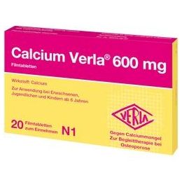 Verla-Pharm Arzneimittel GmbH & Co. KG Calcium Verla 600mg